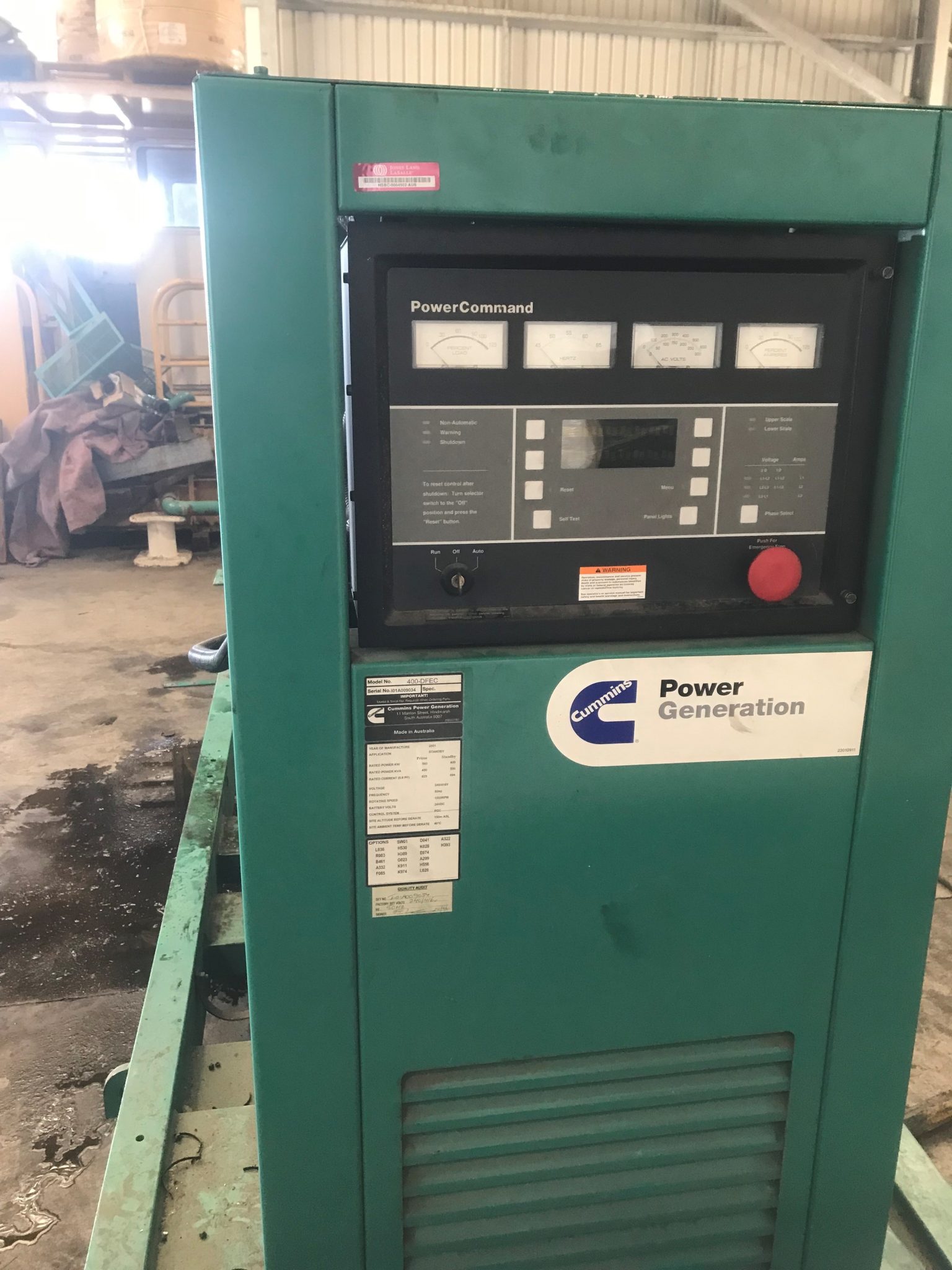 Cummins PowerCommand 3100 – Diesel Engines Australia